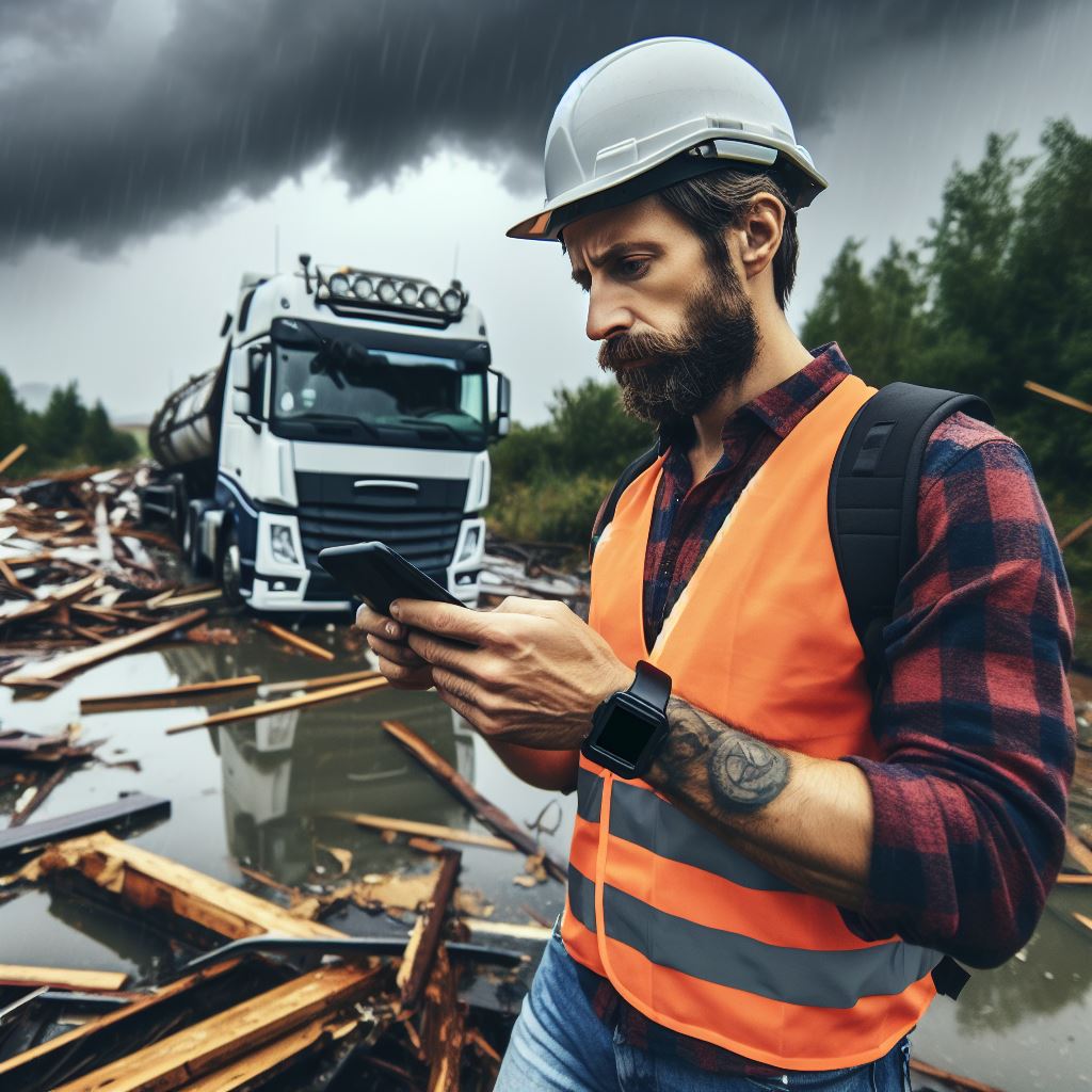 How Truckers helps with Disaster Relief? - Skillbee Blogs
