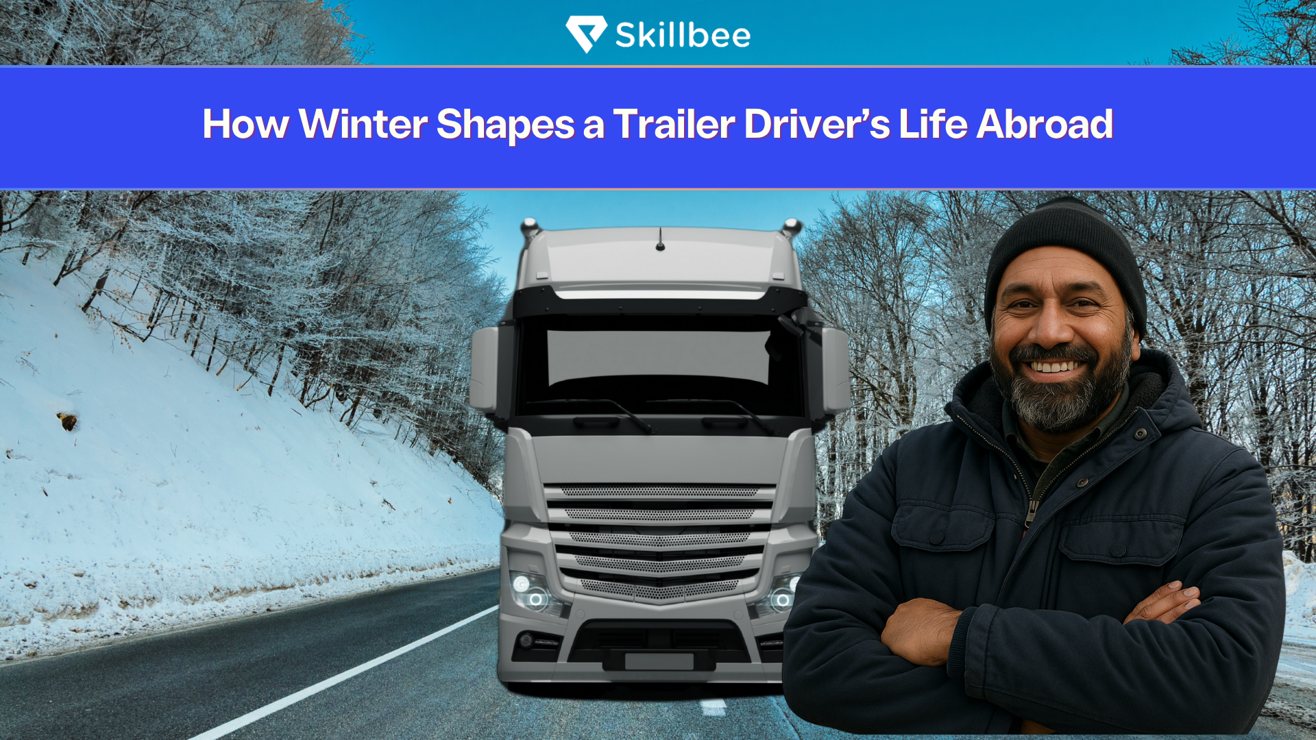 How Winter Shapes a Trailer Driver’s Life Abroad - Skillbee Blogs